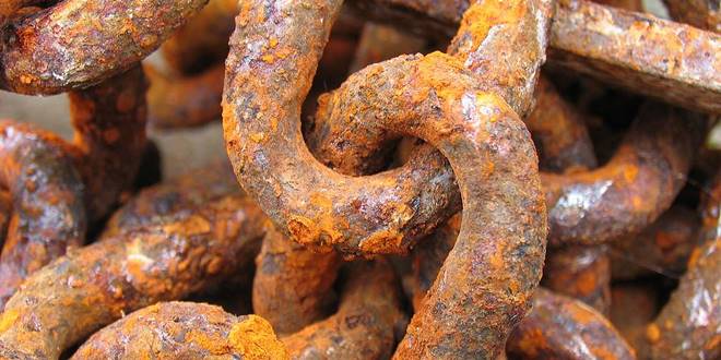 Λεκές από σκουριά. Πως βγαίνουν οι λεκέδες σκουριάς στα ρούχα